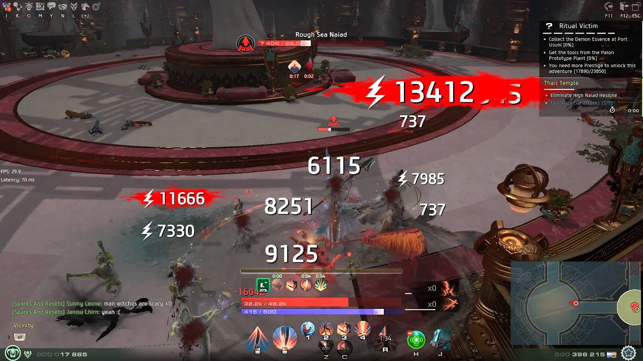 Skyforge - Thais Temple berserker solo (impossible skull dif.) - YouTube