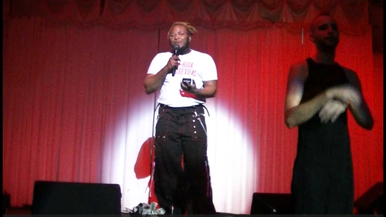 KB Brookins Performs their Poetry at Vanguard: A Drag Revolution (with ...