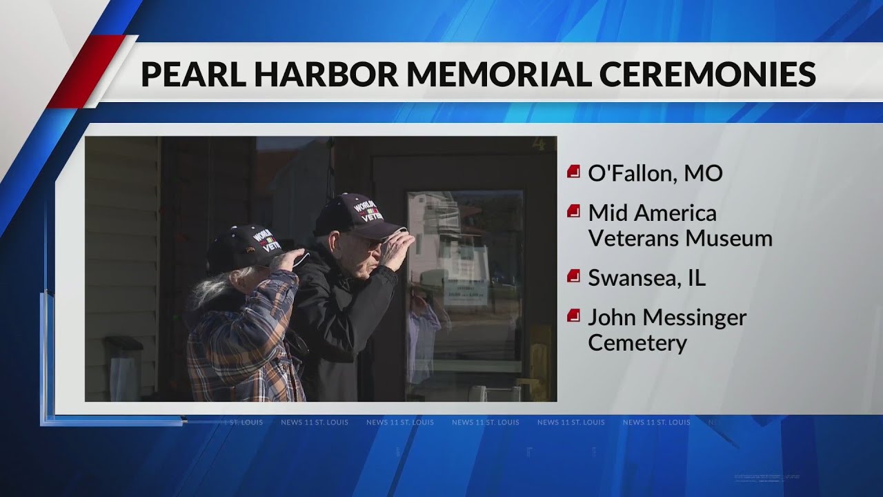 St. Louis-area memorial services held in memory of Pearl Harbor - YouTube
