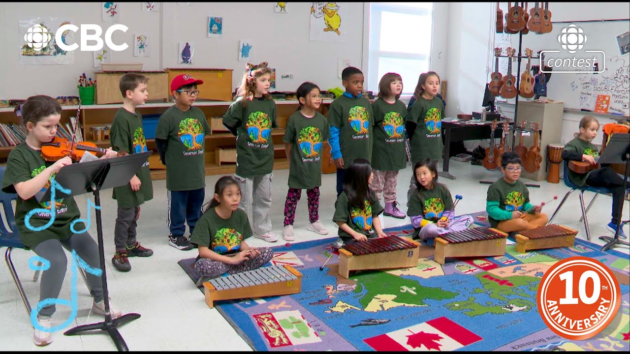 "Paper Heart" - Governor Semple School (Gr. 3 Club and Choir) # ...