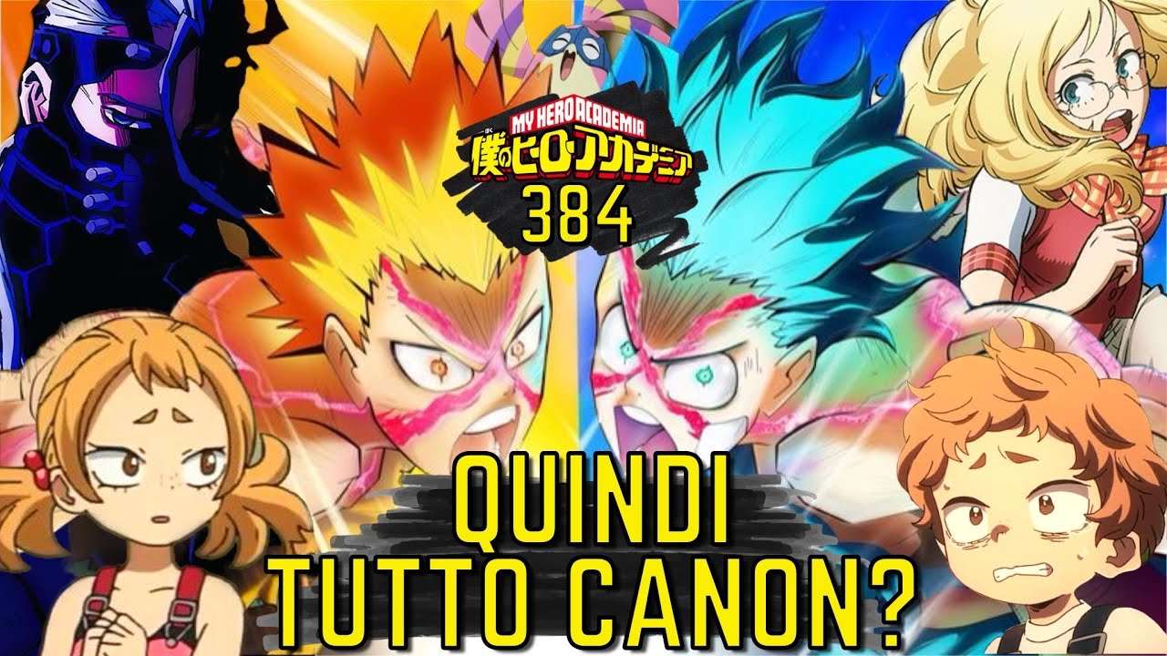 MY HERO ACADEMIA 384| MA ALLORA le cose successe nei FILM valgono anche ...