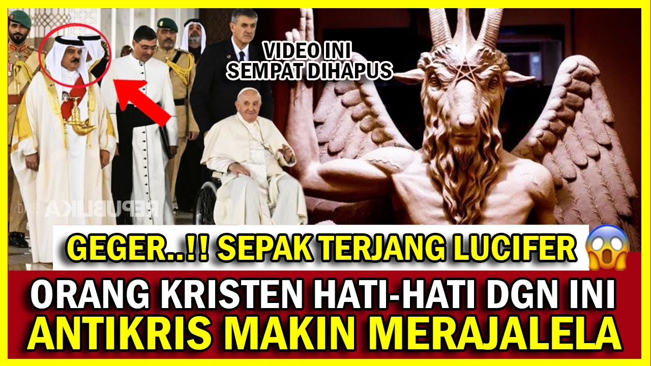 VIRALKAN ternyata LUCIFER MENYATUKAN SEMUA AGAMA..! WAJIB NONTON ...
