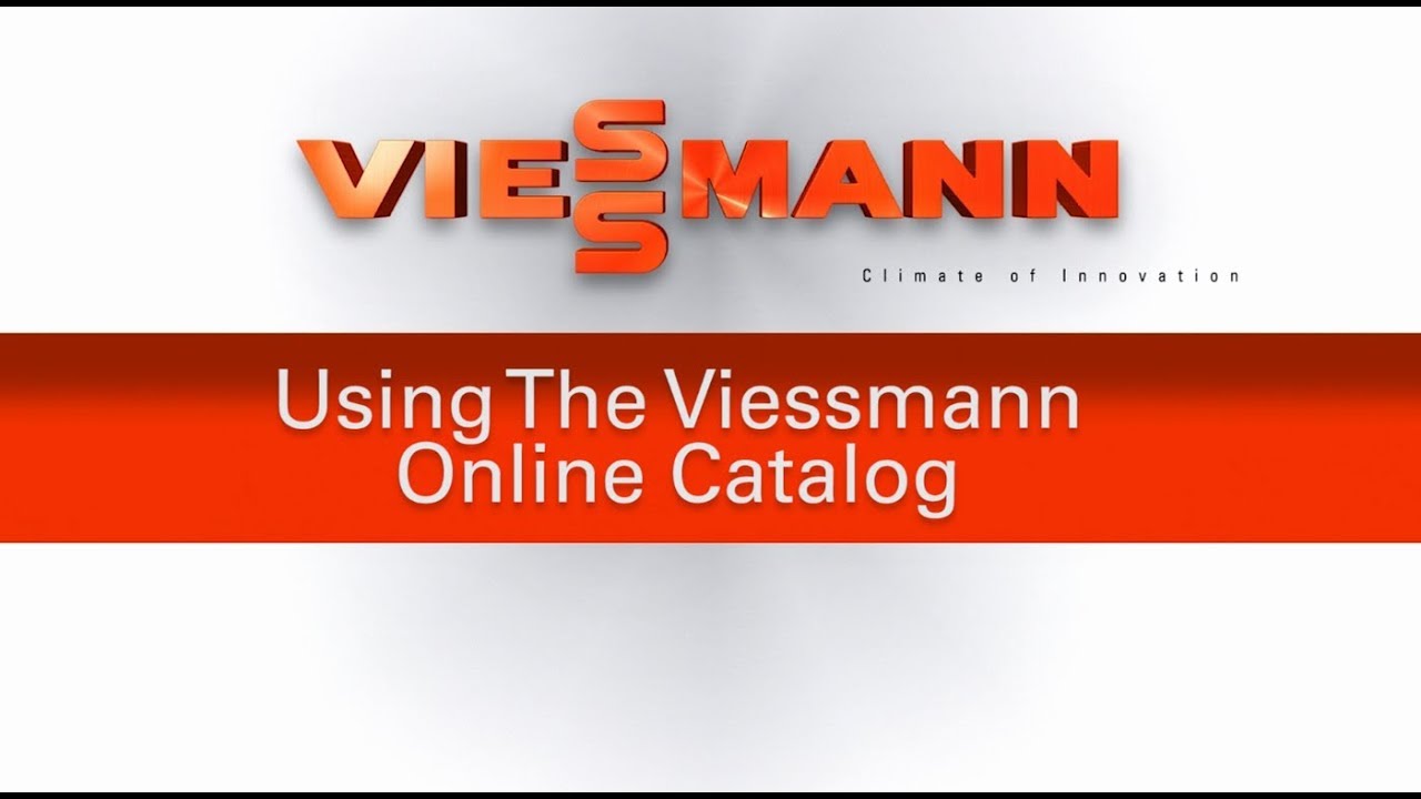 Using the Viessmann Online Catalog - YouTube