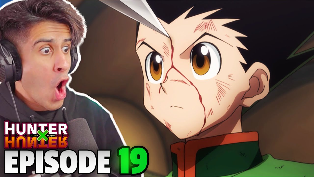 GON VS HANZO! || Hunter x Hunter Episode 19 REACTION - YouTube