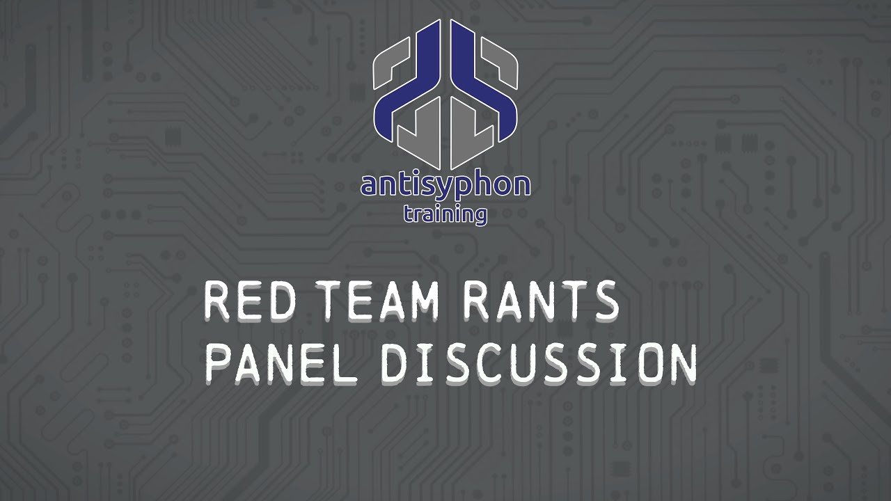 Red Team Rants | Panel Discussion | Offensive Con 2023 | Offensive Con ...