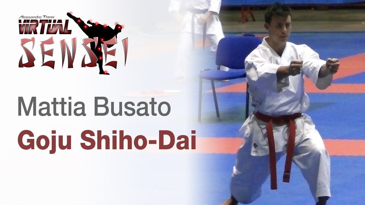 Mattia Busato - Kata Goju Shiho-Dai - Final - Venice Cup Karate 2013 ...