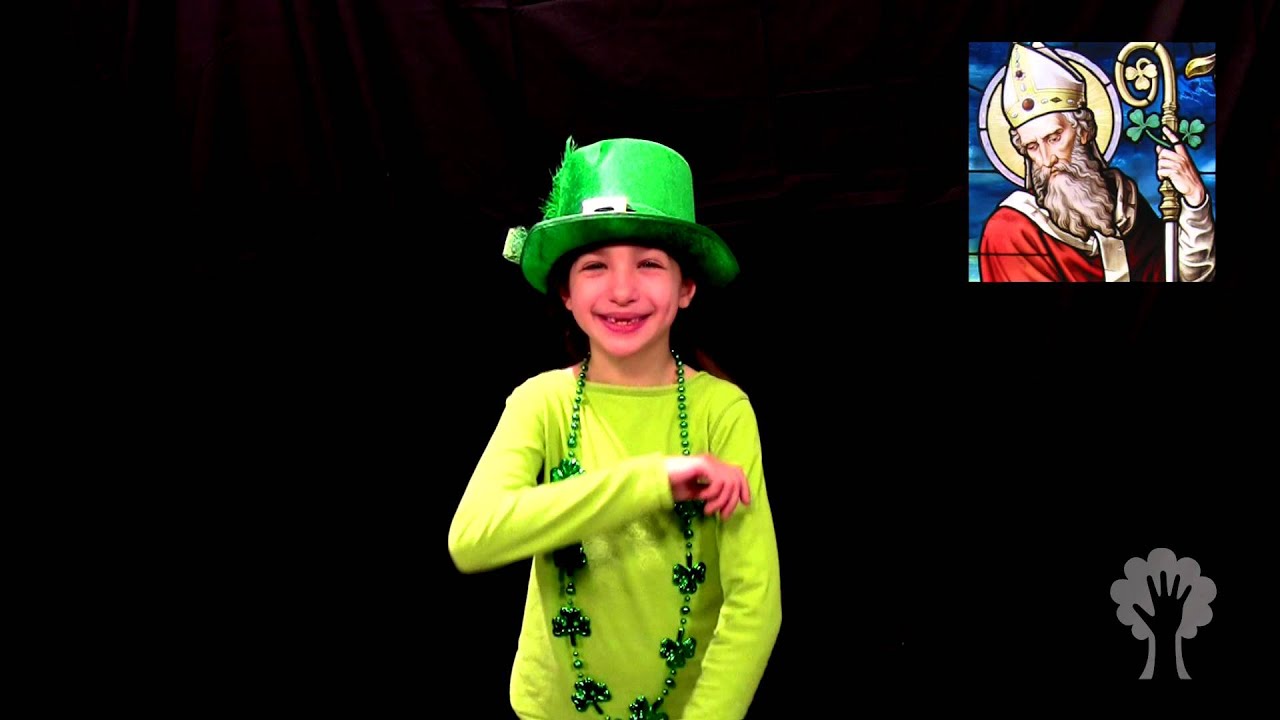 ST.PATRICK | ASL - American Sign Language - YouTube