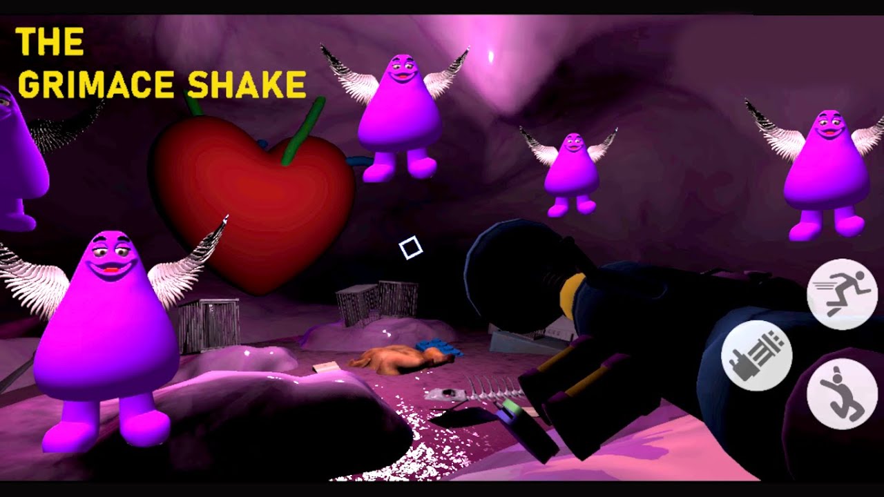 Real Grimace Shake mobile version, purple monster escape, full game ...