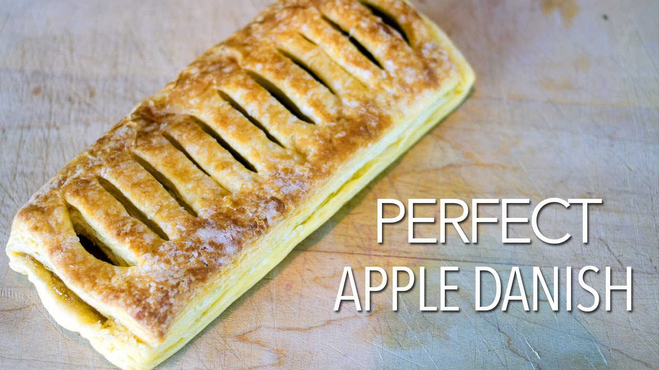 How to Perfectly Cut an Apple Danish - YouTube