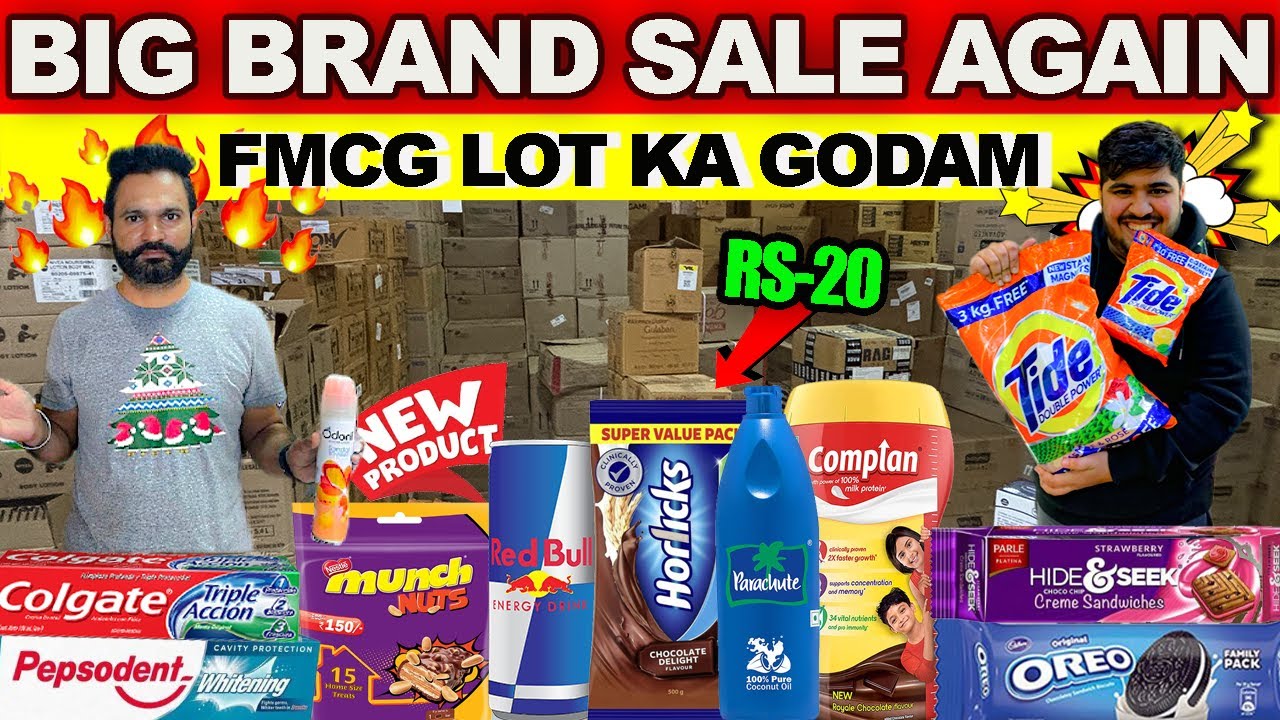FMCG GROCERY 85% to 95% off biggest wholesaler is back 100% Original ...