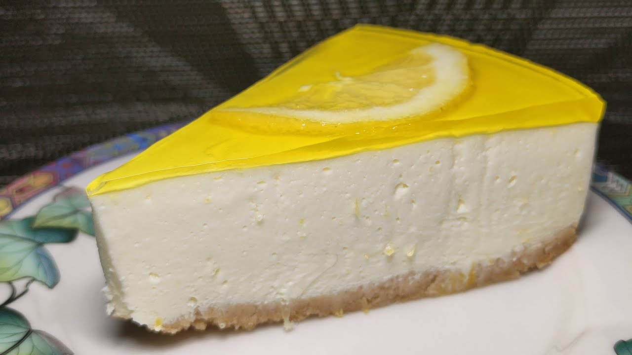 No-Bake Lemon Cake - Easy Recipe - YouTube