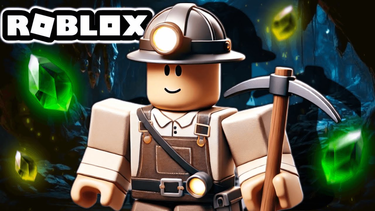 Virei um Minerador no Roblox - Mining Simulator - YouTube