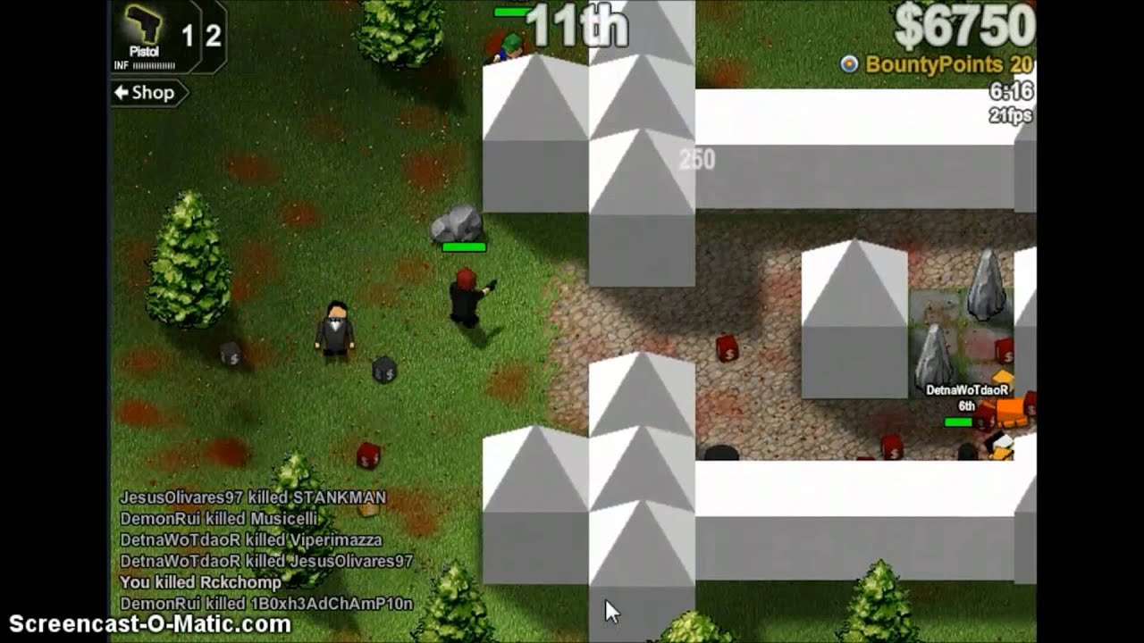 Boxhead Bounty Hunter: Superboef99 - The Temple (New Map) - YouTube