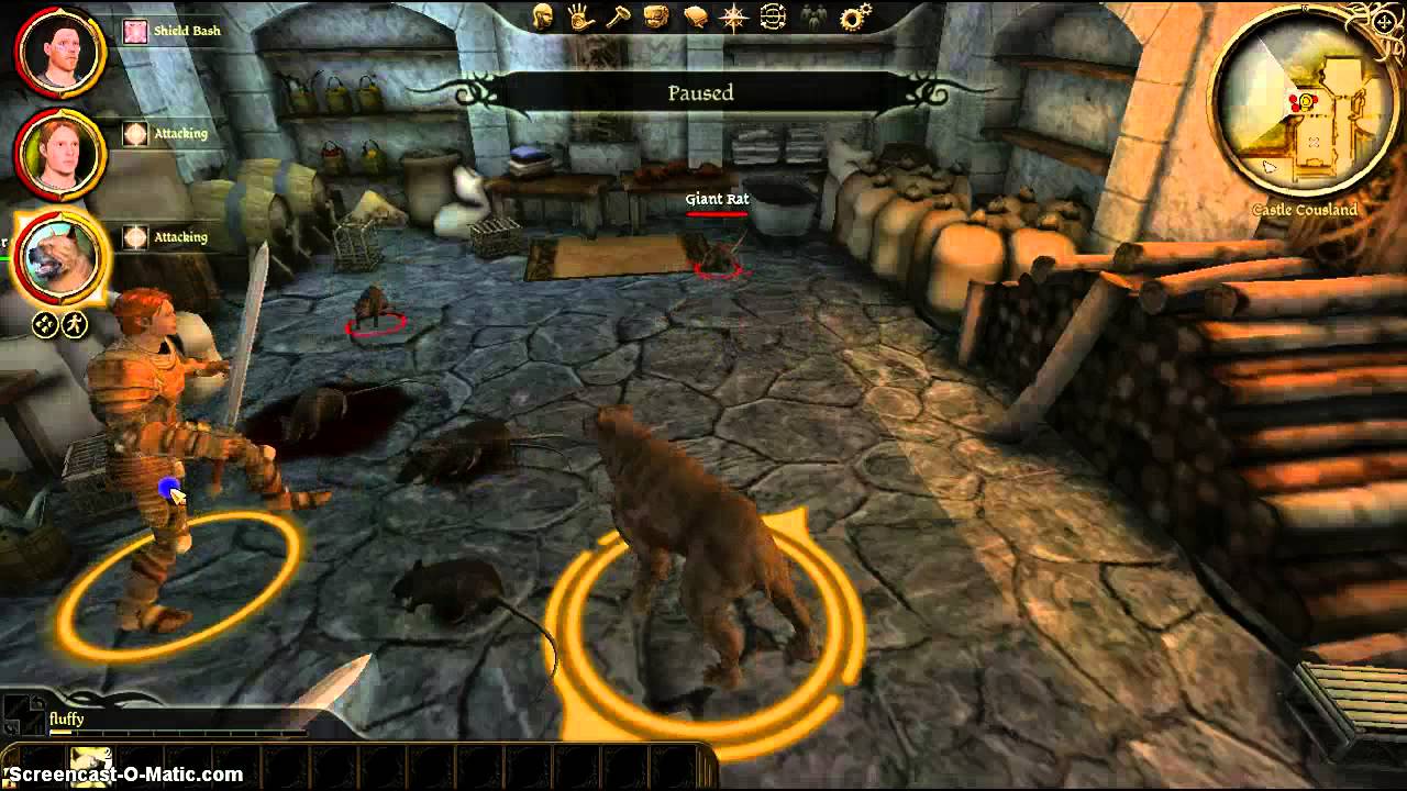 Dragon Age: Origins- Cousland Castle (Back story Ep. 2) - YouTube