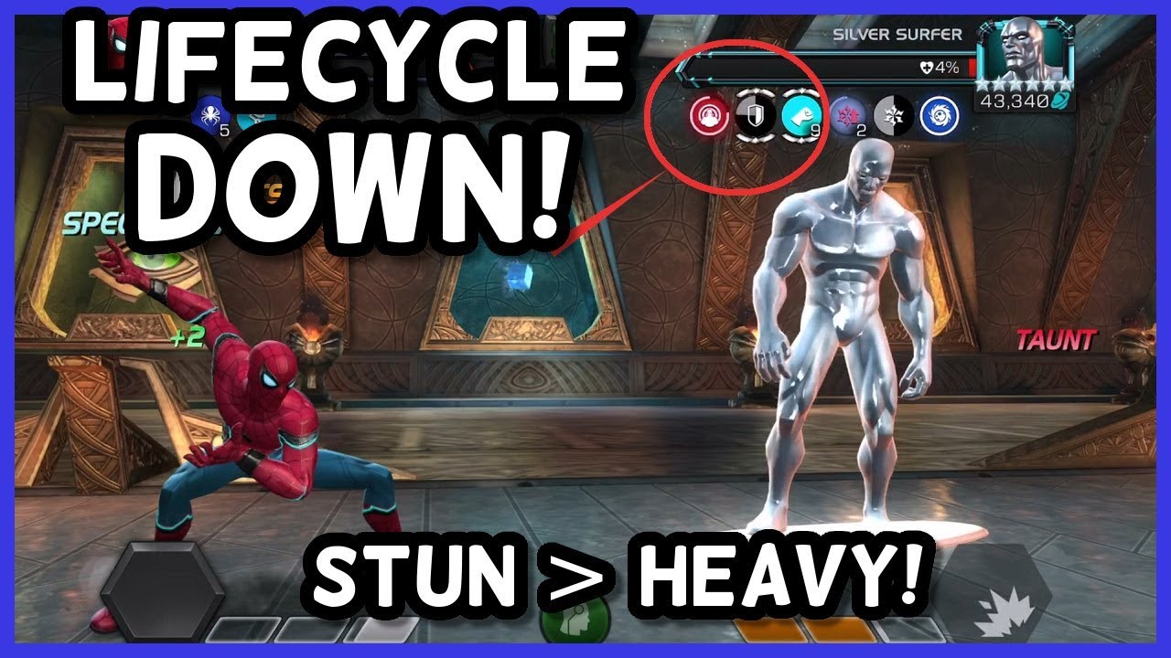 Taking Down Silver Surfer + Champion Options | Marvel Contest of ...