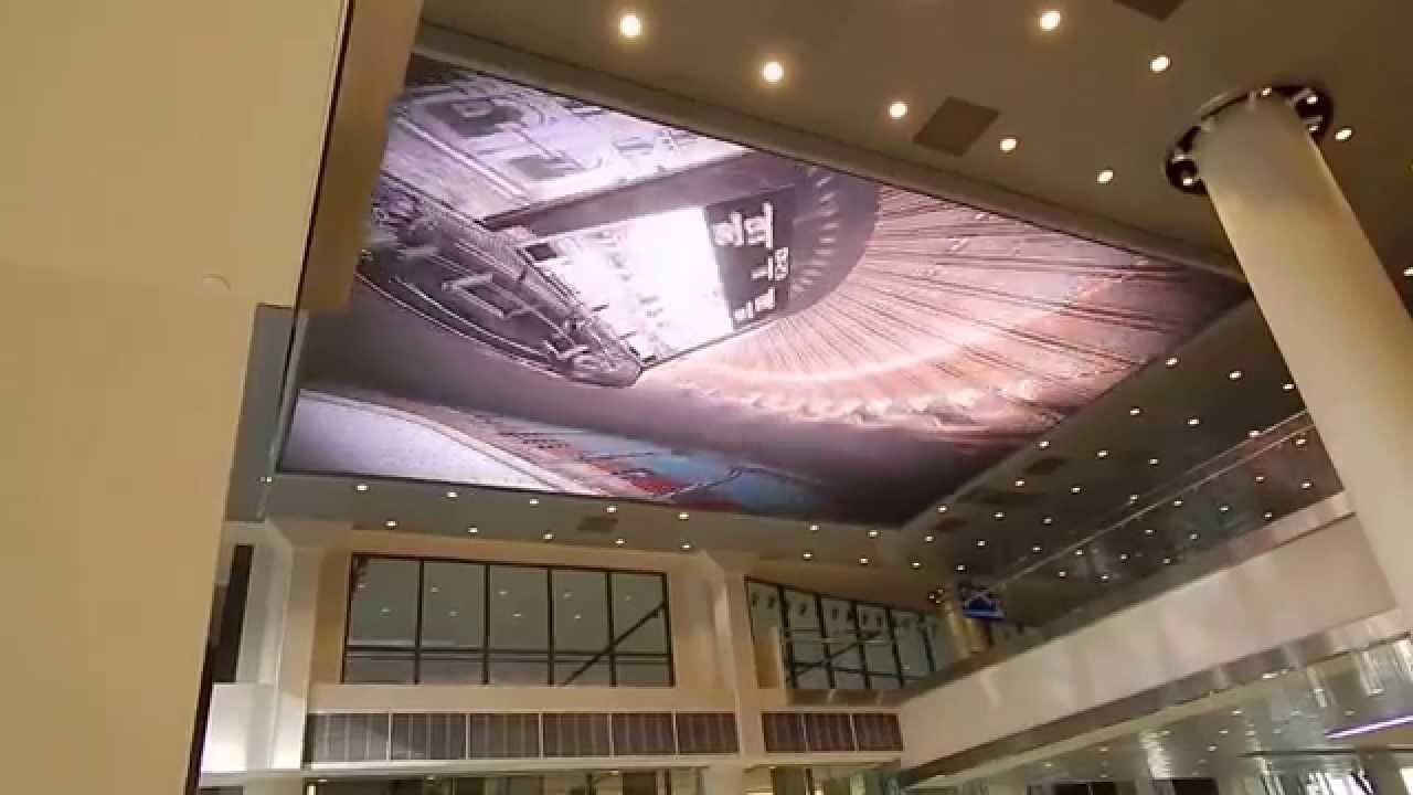 Madison Square Garden entrance The roof - YouTube