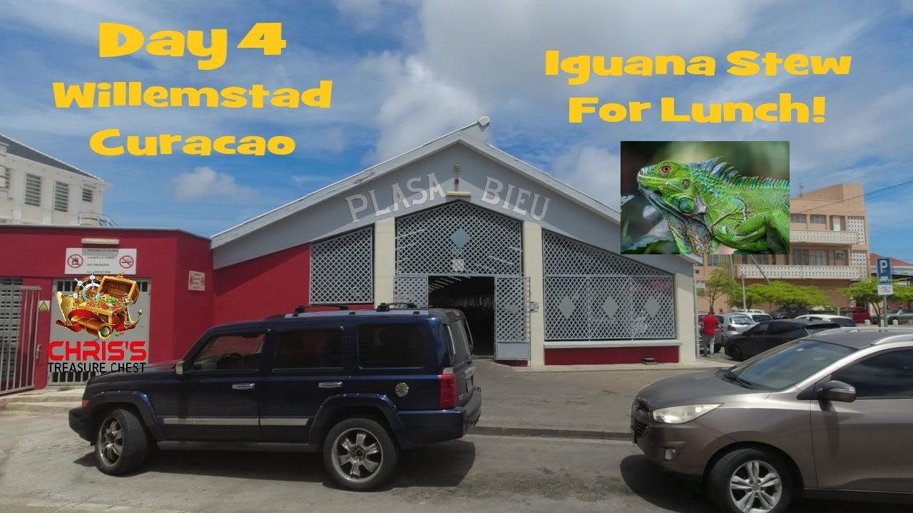 Day 4 Willemstad Curacao, Iguana Stew for Lunch - YouTube
