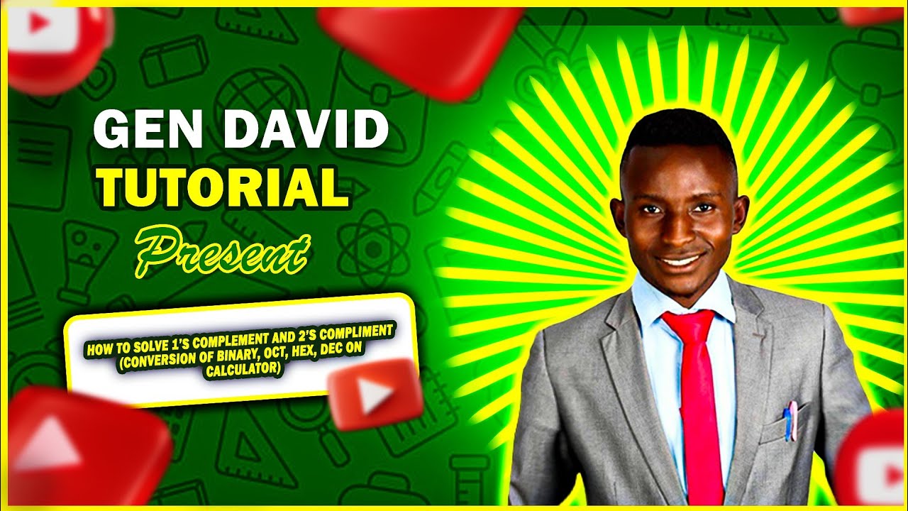 HOW TO SOLVE 1'S COMPLEMENT AND 2'S COMPLEMENT (CONVERSION OF BINARY ...