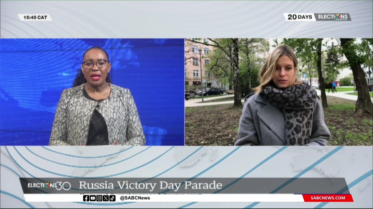 Russia Victory Parade: Dasha Chernyshova reports - YouTube