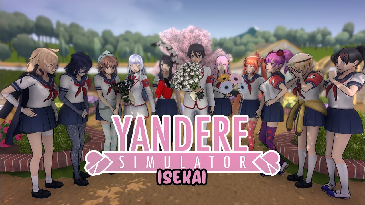Flower Gifts for Ayano's Rival (candidate), Ayano and Hoshi | Yandere Simulator Isekai Mod - YouTube