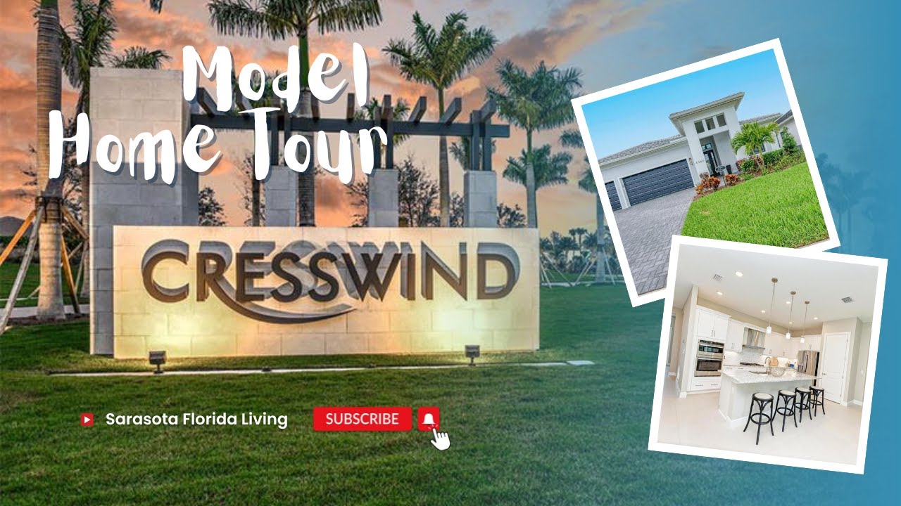 Don't Miss This Amazing Cresswind Lakewood Ranch Model Home Tour! - YouTube