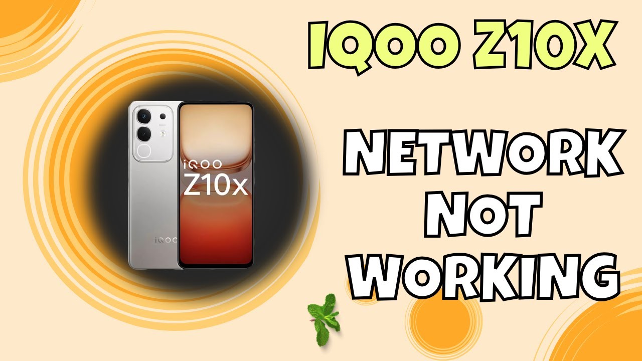 Network Problem iQOO Z10x || Solution of network issues || Network not ...
