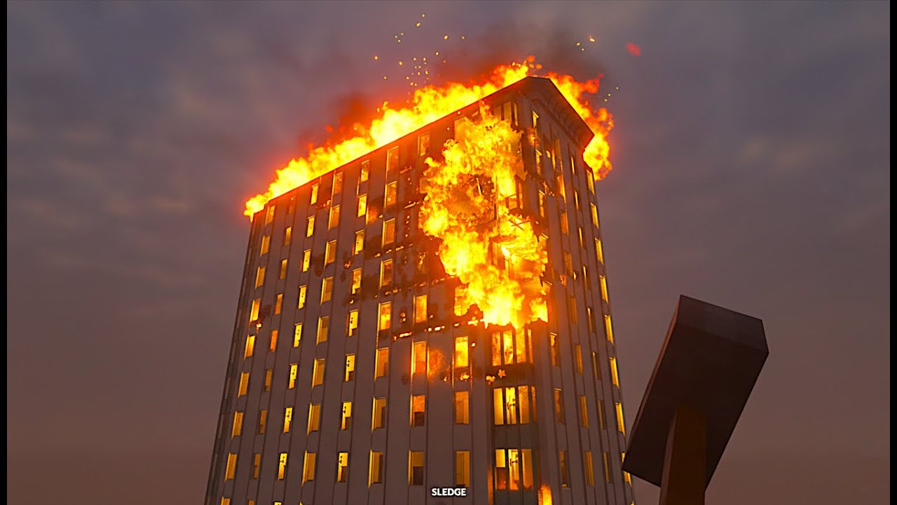 I SET a LUXURY HOTEL on FIRE — Fire Alarm Failed | Teardown - YouTube