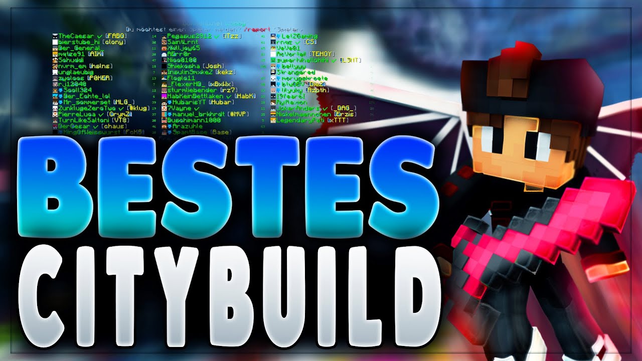 DER WOHL BESTE CITYBUILD SERVER [SELSBTERNANNT] - Minecraft Server ...