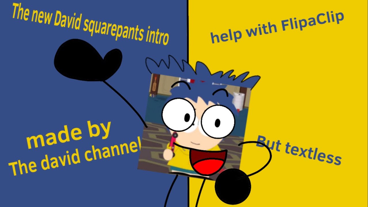 The new David squarepants theme song textless - YouTube
