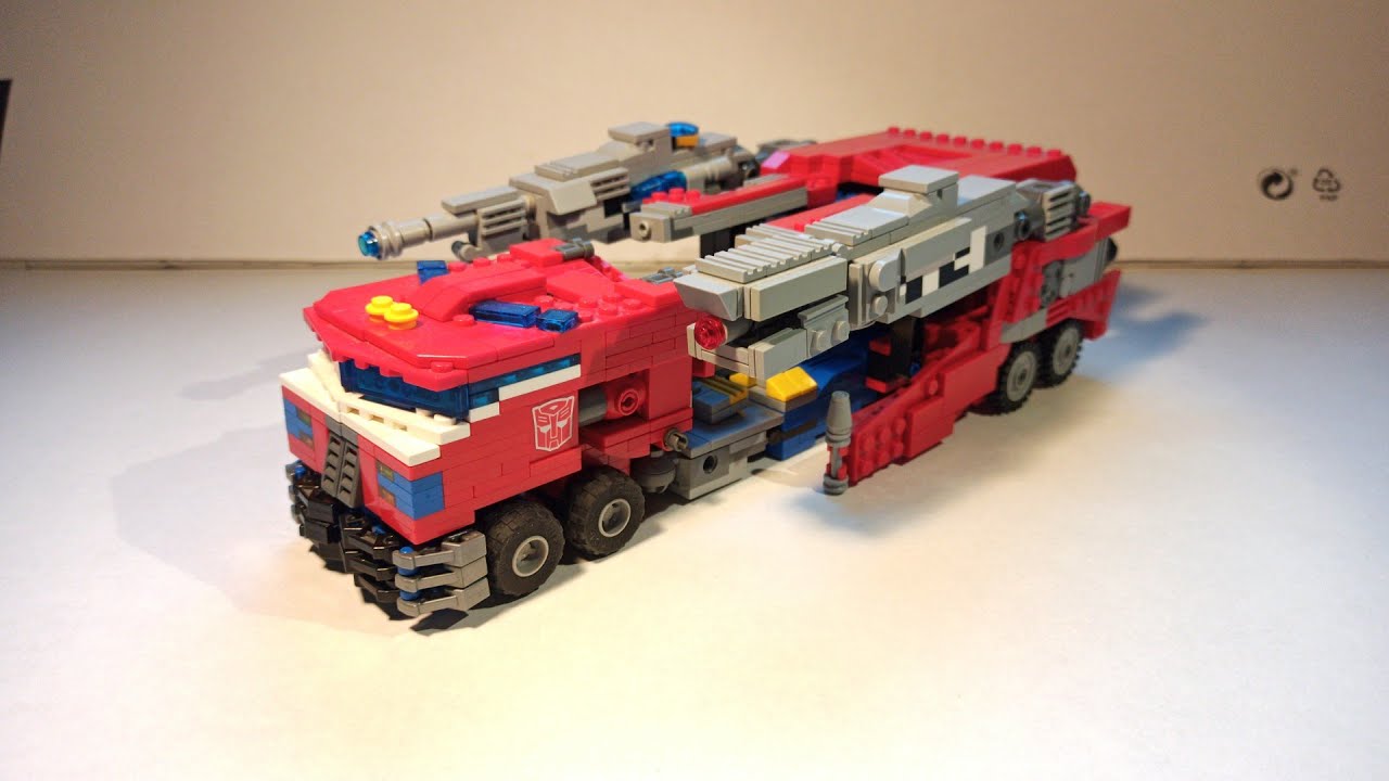 Lego Transformers CYBERTRON Optimus Prime Ver. 3 - YouTube