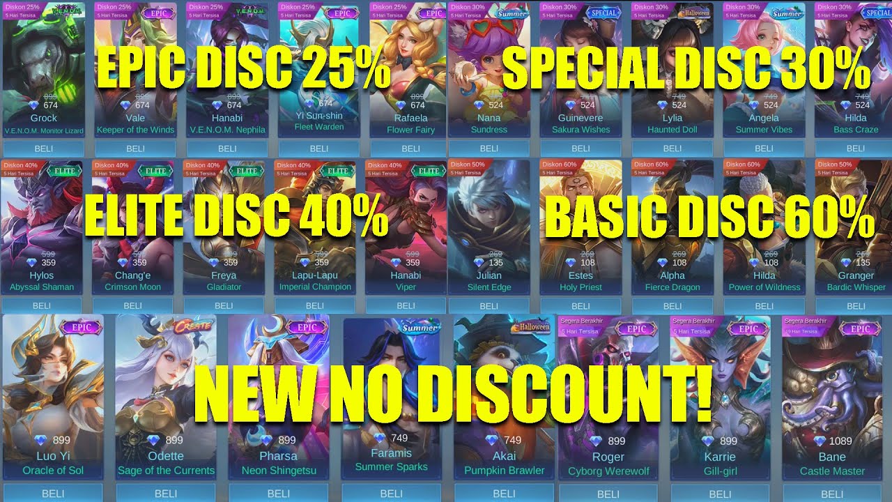 BELI DI SKIN DI SHOP HANYA 1 DIAMOND SAJA DENGAN PROMO DIAMOND 2023 ...