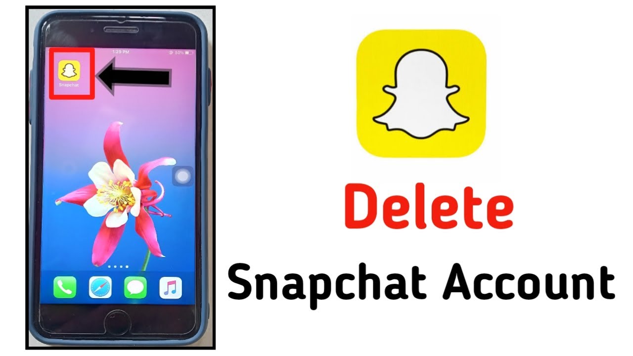 How to Delete Snapchat Account 2020 - YouTube