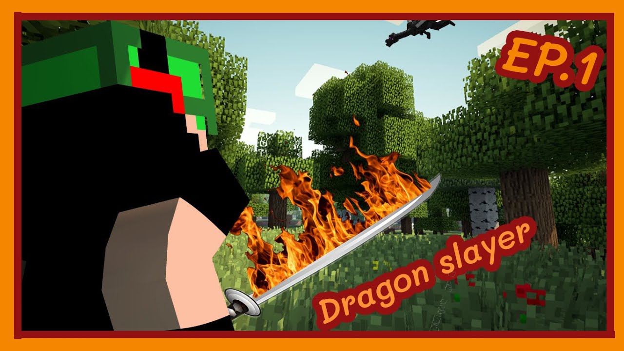 Minecraft Dragon Slayer EP.1 เอาชีวิตรอด - YouTube