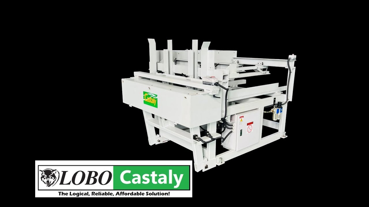 Castaly - Stake Point Arrow Cutting Machine - YouTube