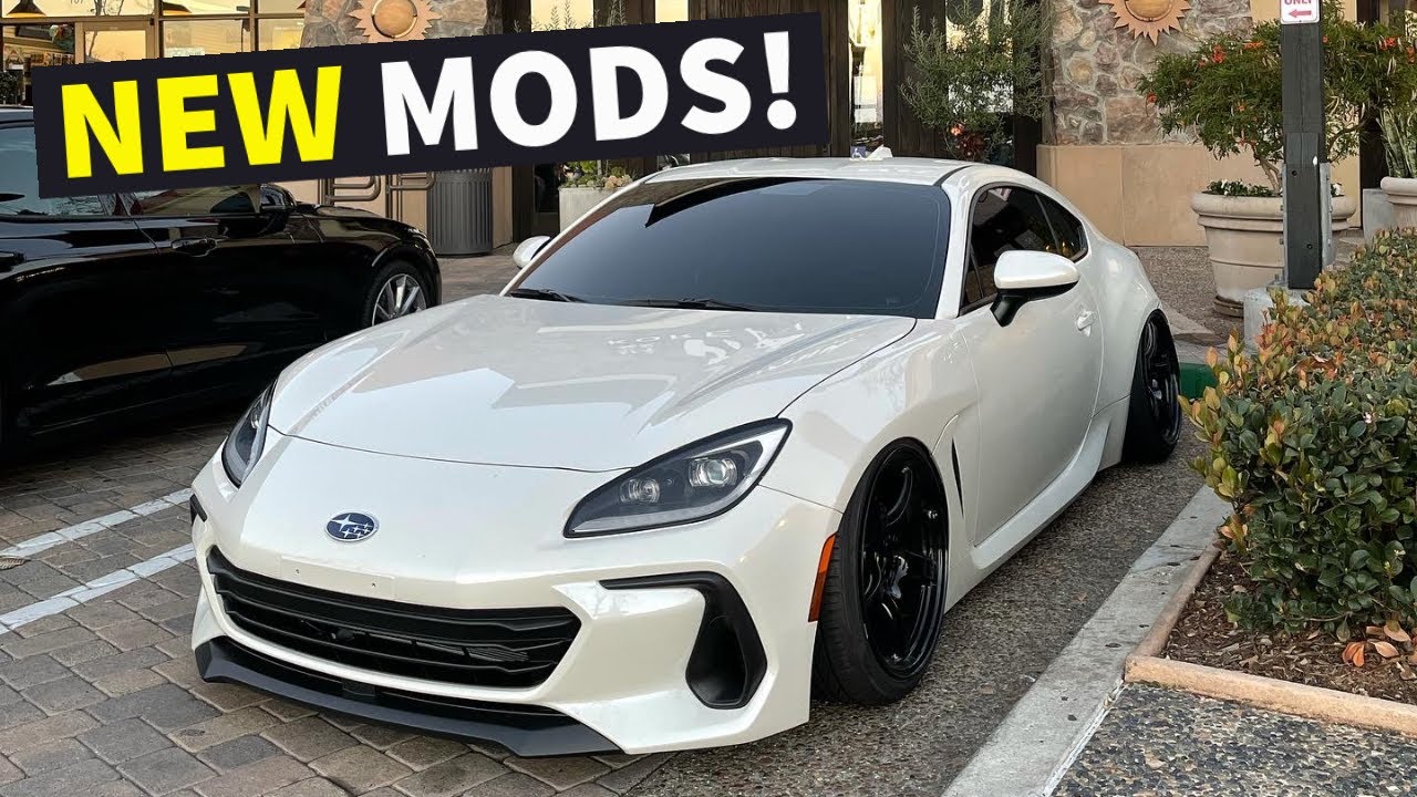 Subaru Brz White Modded