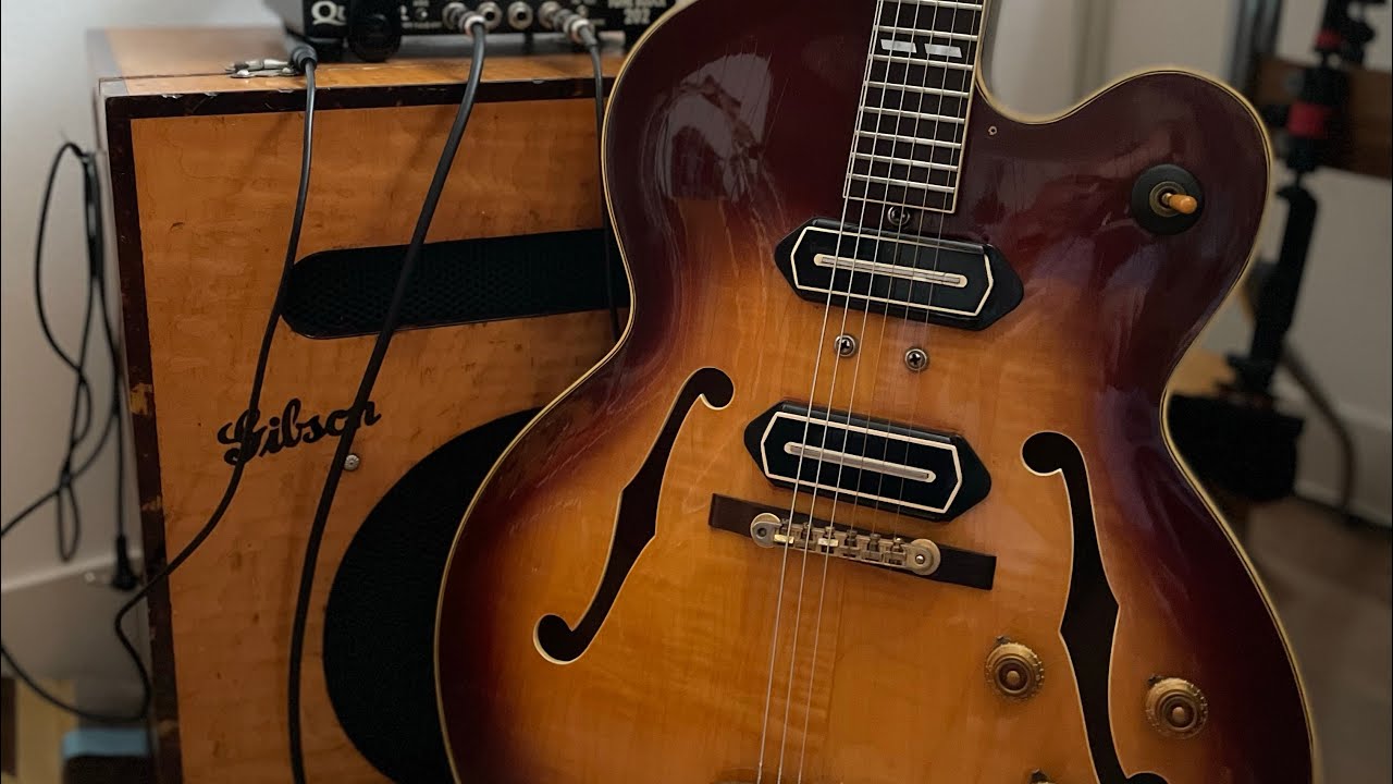 Vince Gill’s 1958 Gibson ES-350T double Charlie Christian mod. Sound ...