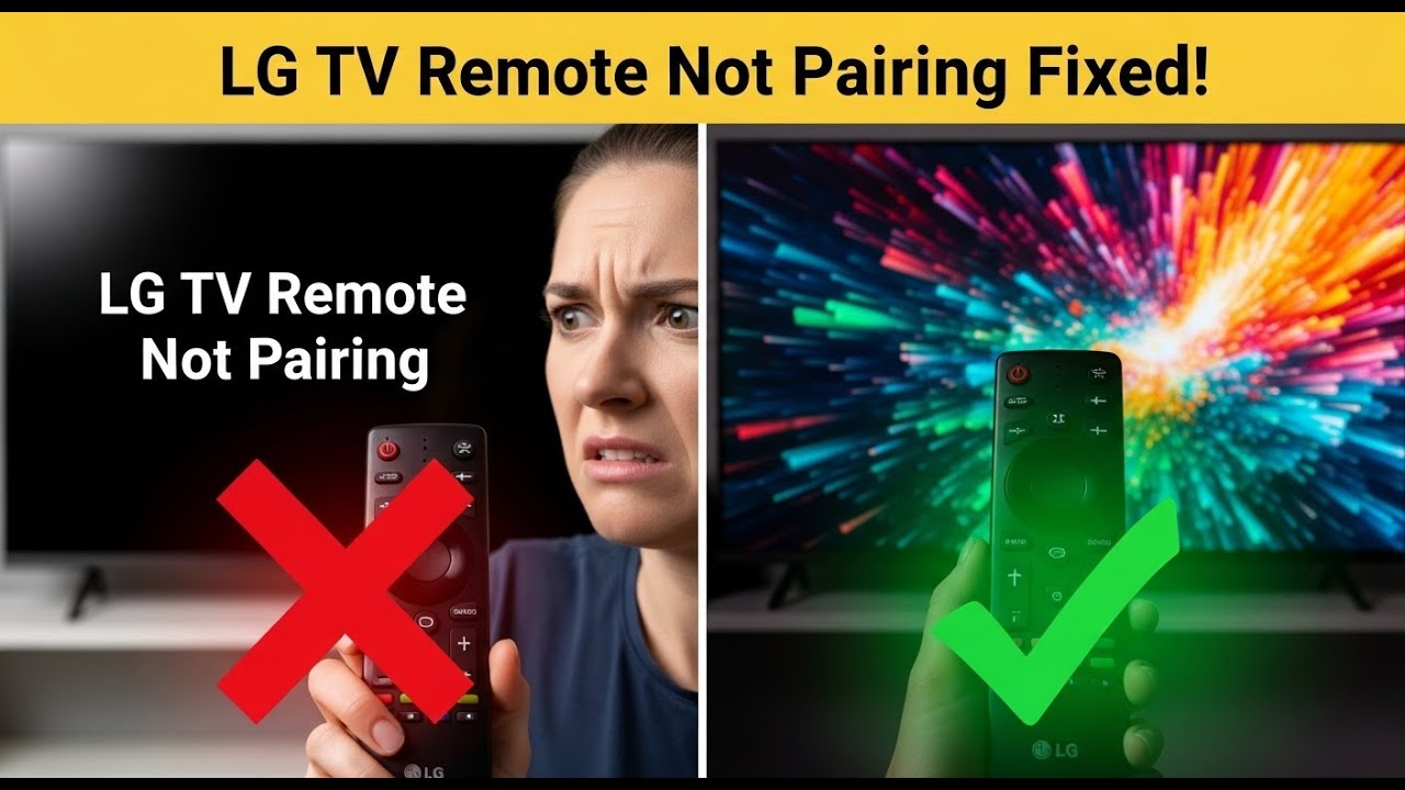 LG TV Remote Not Pairing | Easy Fix in 4 Steps - YouTube