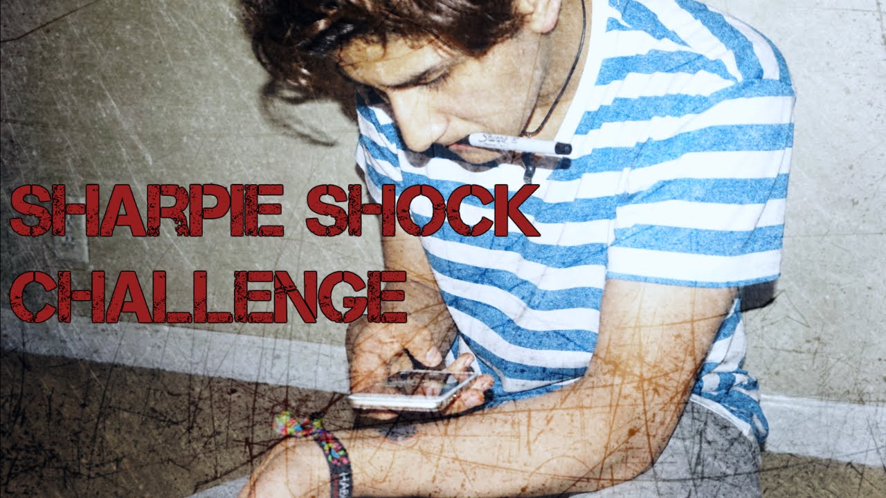 Sharpie Shock Challenge - Daniel Puente - YouTube