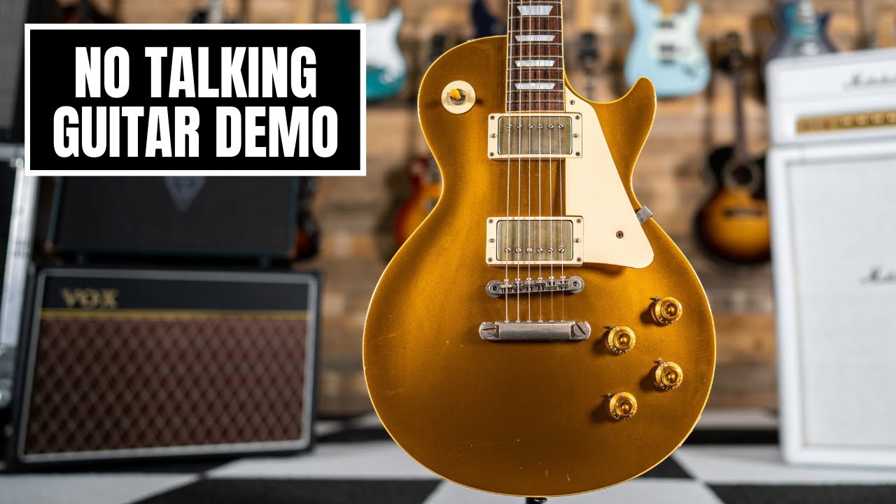 No Talking Guitar Demo - Gibson Custom Shop Historic Murphy Aged 1957 ...