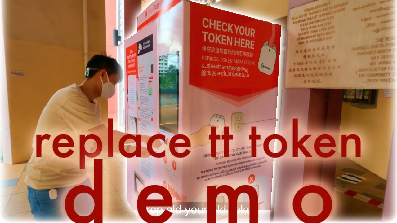 Replace your TraceTogether Token || Step by Step || Video Demonstration ...