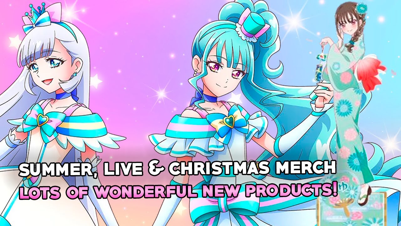 WONDERFUL PRECURE Merch! New Summer Line, 2024 Live Merch and More ...