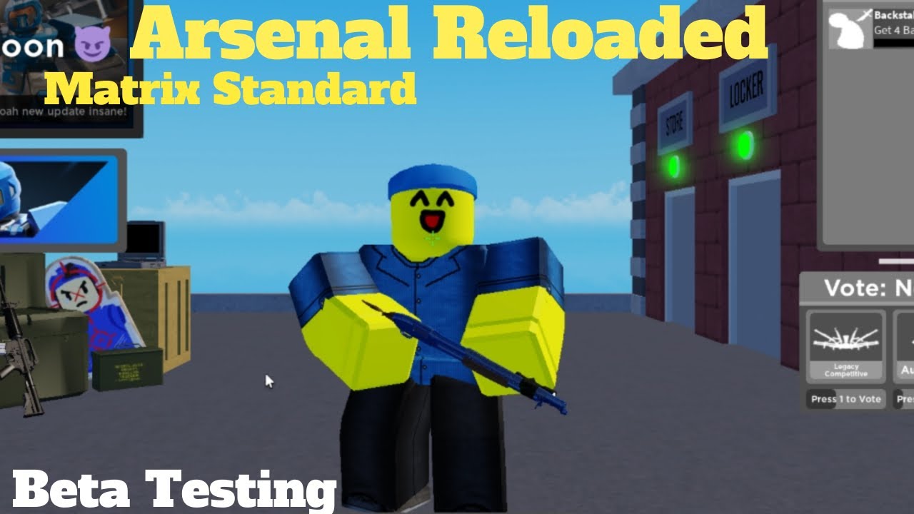 Arsenal Reloaded Matrix Standard | Roblox Arsenal - YouTube