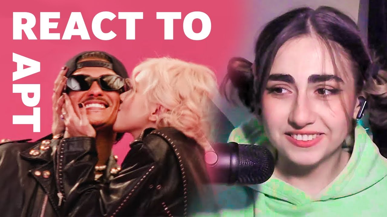 Reacting To APT Music Video (I Can't Stop Dancing😂) - YouTube