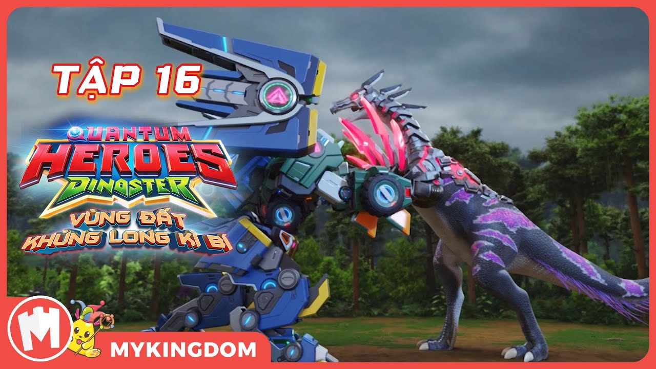 DINOSTER - VÙNG ĐẤT KHỦNG LONG KÌ BÍ | Tập 16: Khủng Long Therizinosaurus Tàng Hình - YouTube