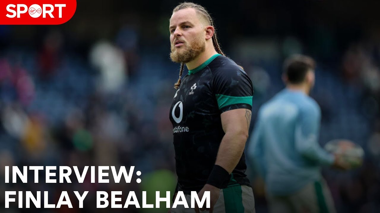 Interview | Finlay Bealham ahead of Wales v Ireland - YouTube