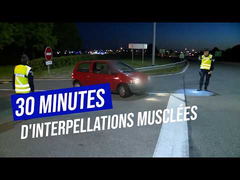 Excès de vitesse, refus d’obtempérer : compilation d’interpellations musclées