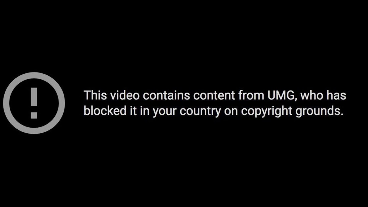 tHiS ViDeO CoNtaiNS COntEnT fROm UMG, wHO haS bloCkeD iT iN yOUr ...