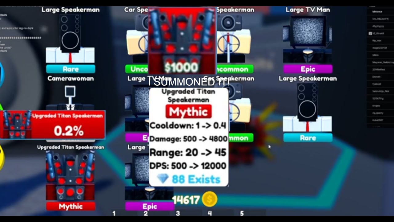 SUMMONING UTS IN OLD TTD (Old Toilet Tower Defense - YouTube