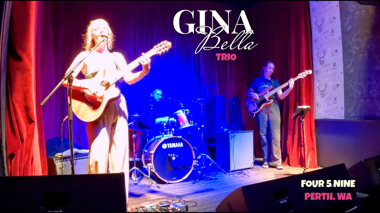 Gina Bella Trio - Live at The Four 5 Nine 10/04/24 (Highlights) - YouTube