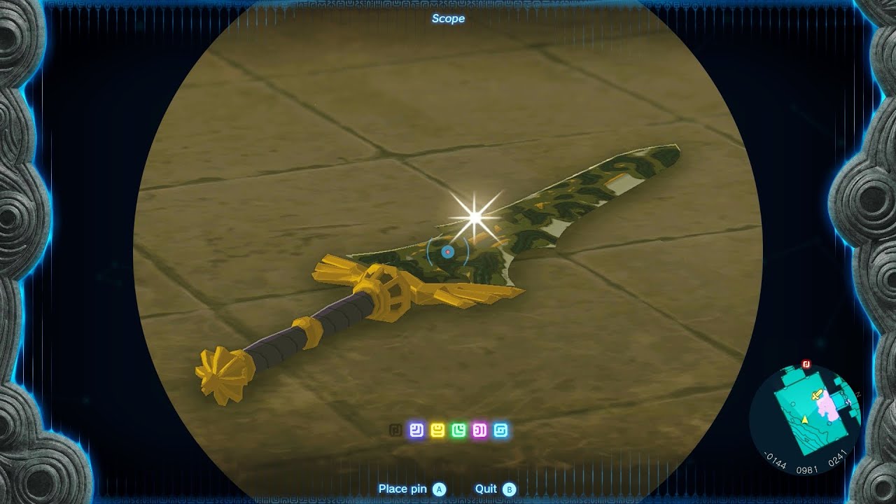 Royal Claymore Location - Zelda Tears of the Kingdom - YouTube